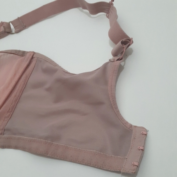 Elomi | Intimates & Sleepwear | Elomi Pink And Cream Lace Trim Unpadded ...